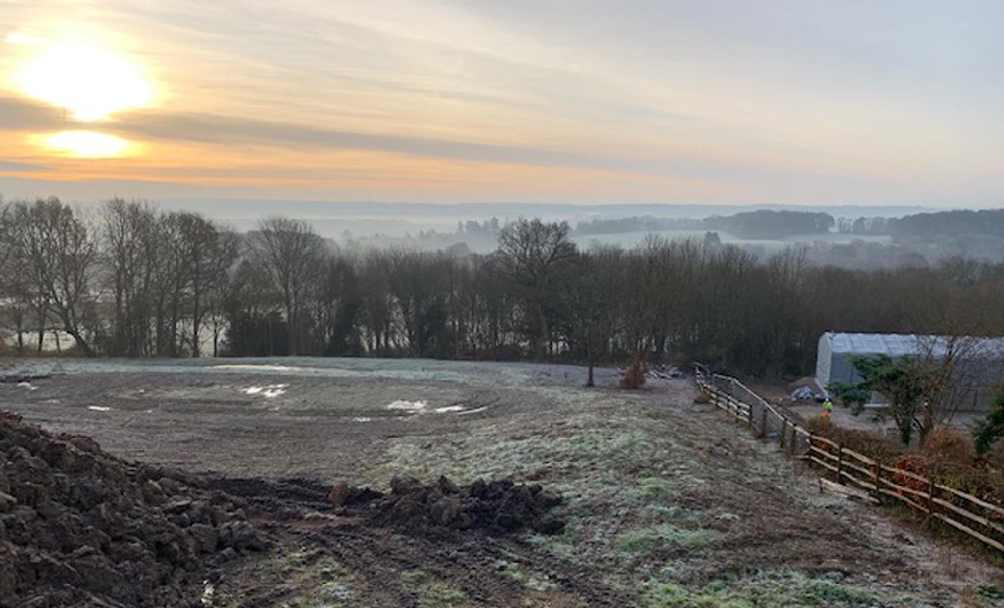 Hillside Barn Starts on Site – Re-Format